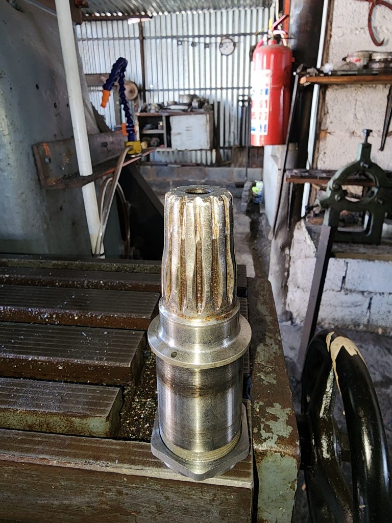 Spline Repair – A. J. Gerd Hydraulics & Engineering